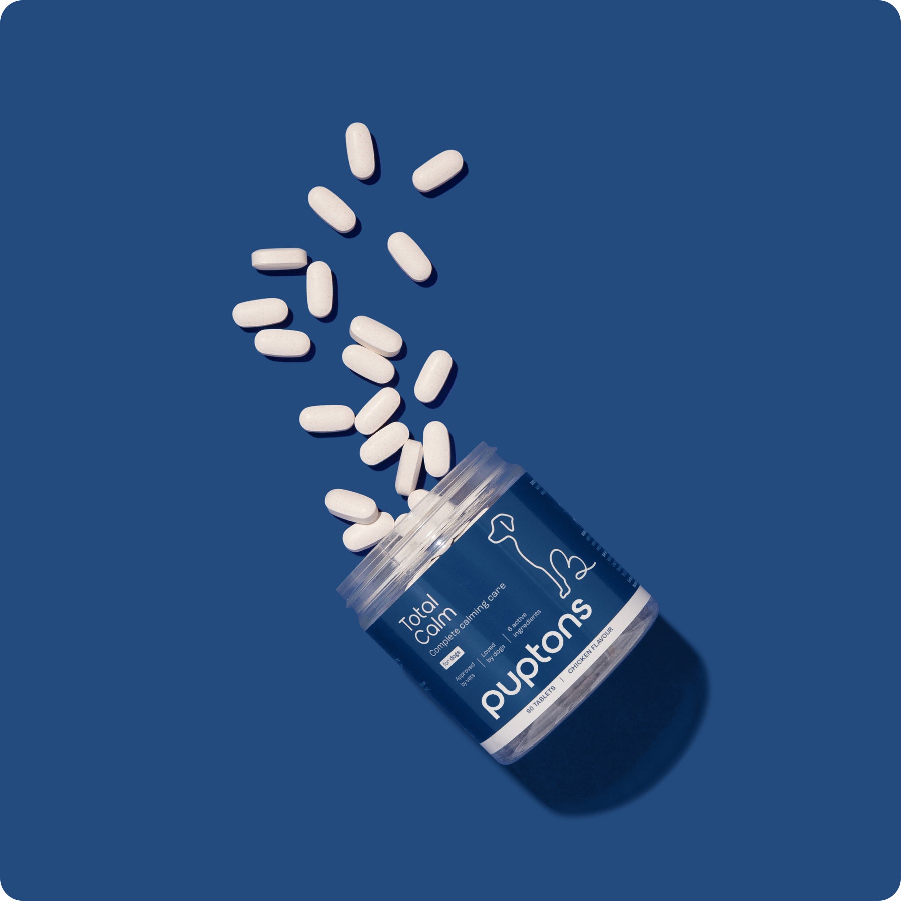 Total Calm Tablets For Dogs – Puptons
