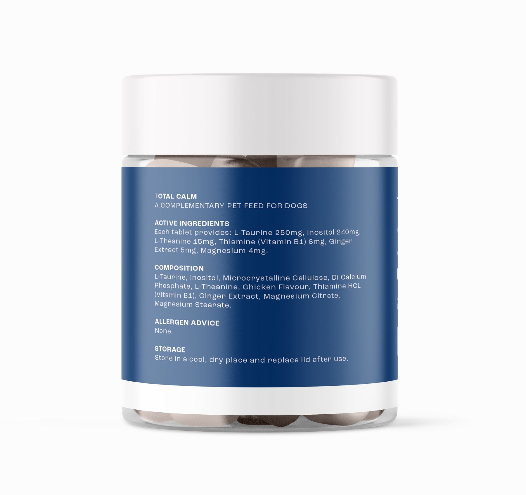 Total Calm Tablets For Dogs – Puptons